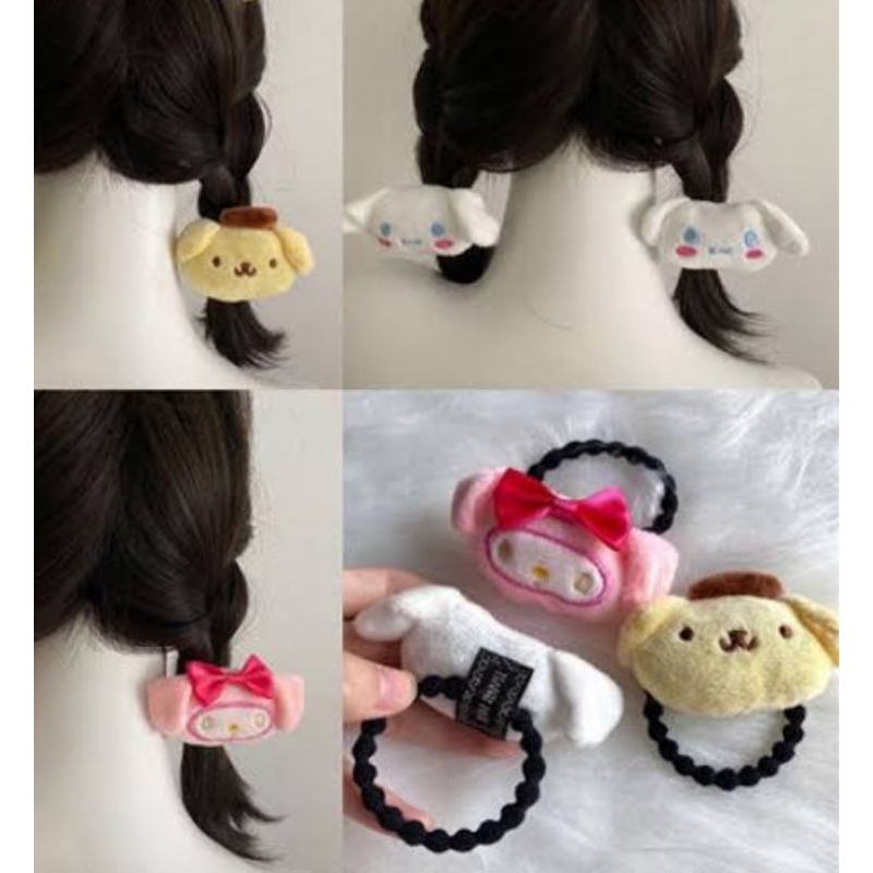 Jual Tali Rambut Sanrio Ikat Rambut Melody Cinnamoroll Kuromi | Shopee ...