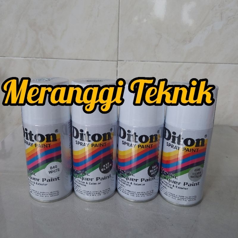 Jual id2850 Pilok pilox cat semprot motor mobil Diton 300 cc 300 ml ...