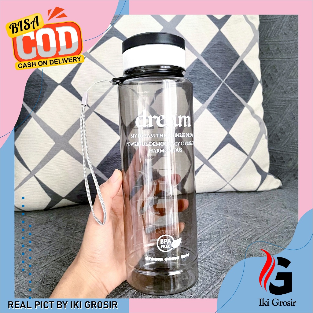 Jual Botol Minum Dream My Infuse Water Bebas BPA Tumblr 1000 ml ...