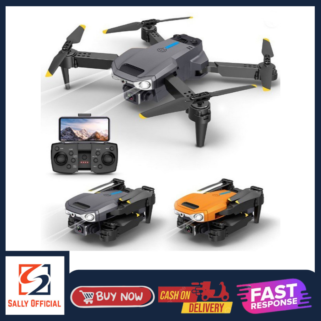 Jual Mini Rc Drone E90 Drone adio Contrl Toys Small Spy HD 4K 1080P ...
