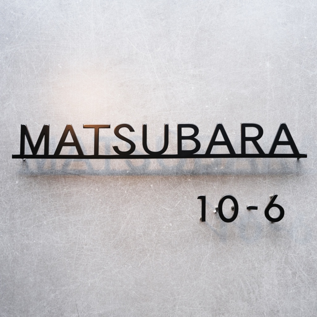 Jual Signage Nomor Rumah / Sign Nama Kantor / Huruf Timbul Rumah ...