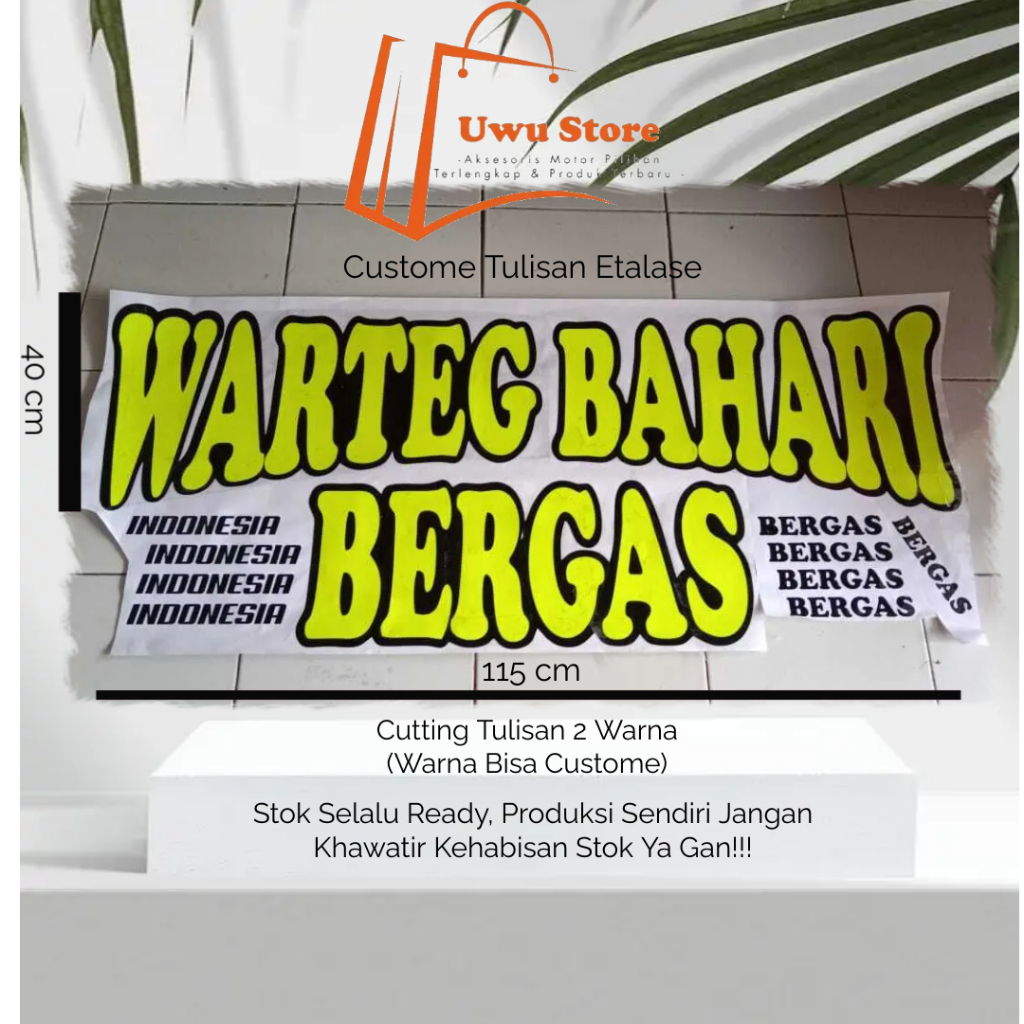 Jual Custome Cutting Tulisan / Nama / Sesuai Selera | Shopee Indonesia