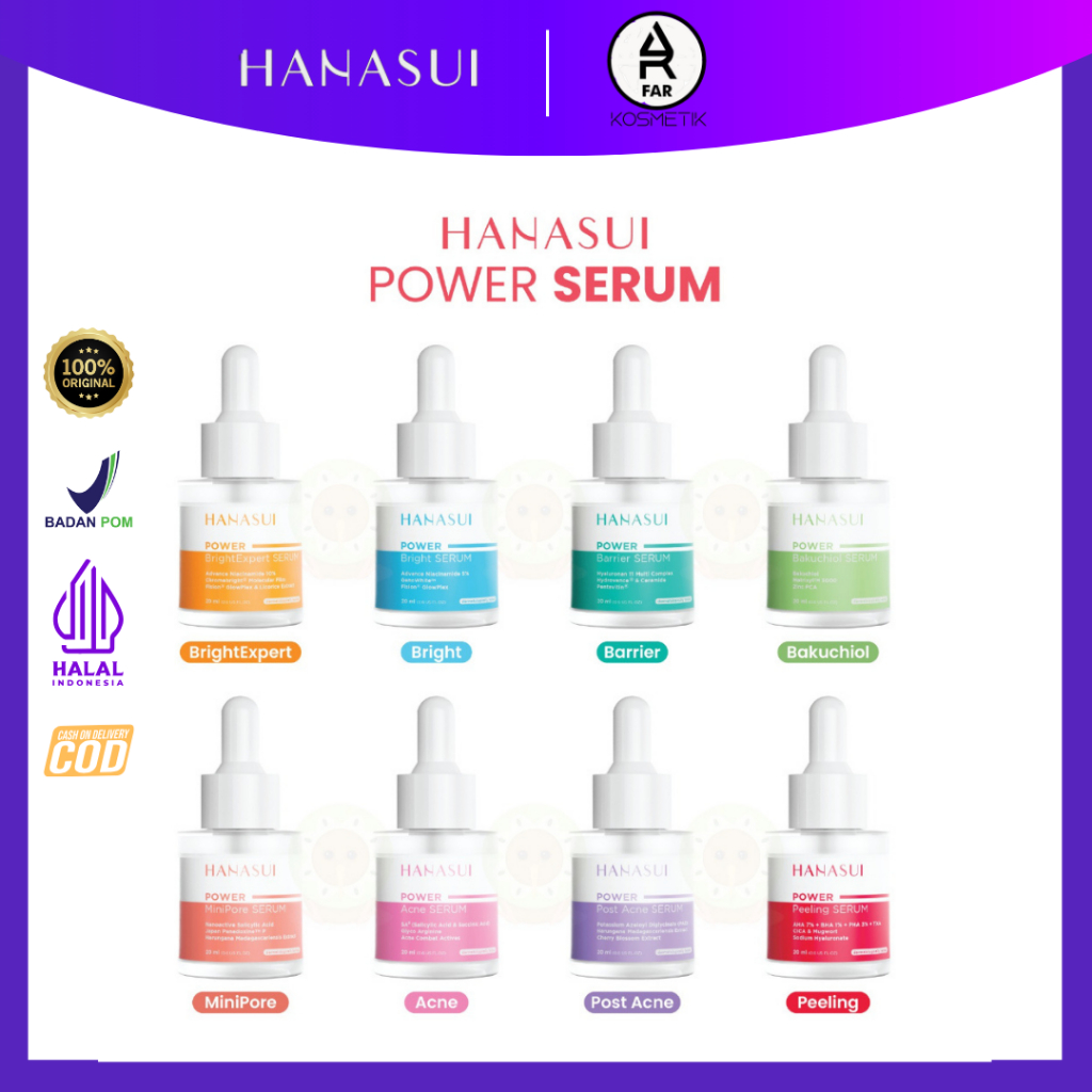 Jual Hanasui Serum Power Series 20ml | Shopee Indonesia