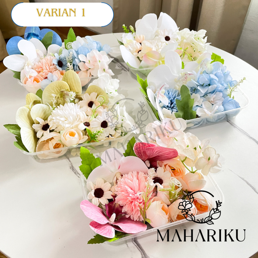 Jual SET PAKET BUNGA DEKORASI MAHAR PERNIKAHAN | ARTIFICIAL FLOWER ...