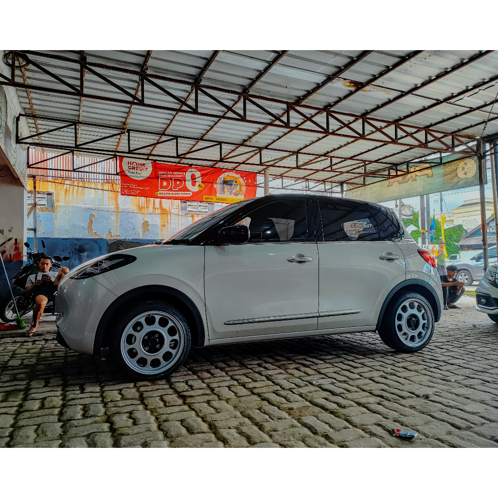 Jual VELG RETRO AMERICAN LOOK RING 17 HSR KLG4 R17 SILVER PELEK MOBIL ...