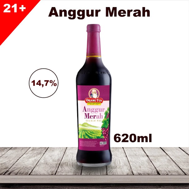 Jual Original ANGGUR MERAH Orang Tua 620ml | Shopee Indonesia