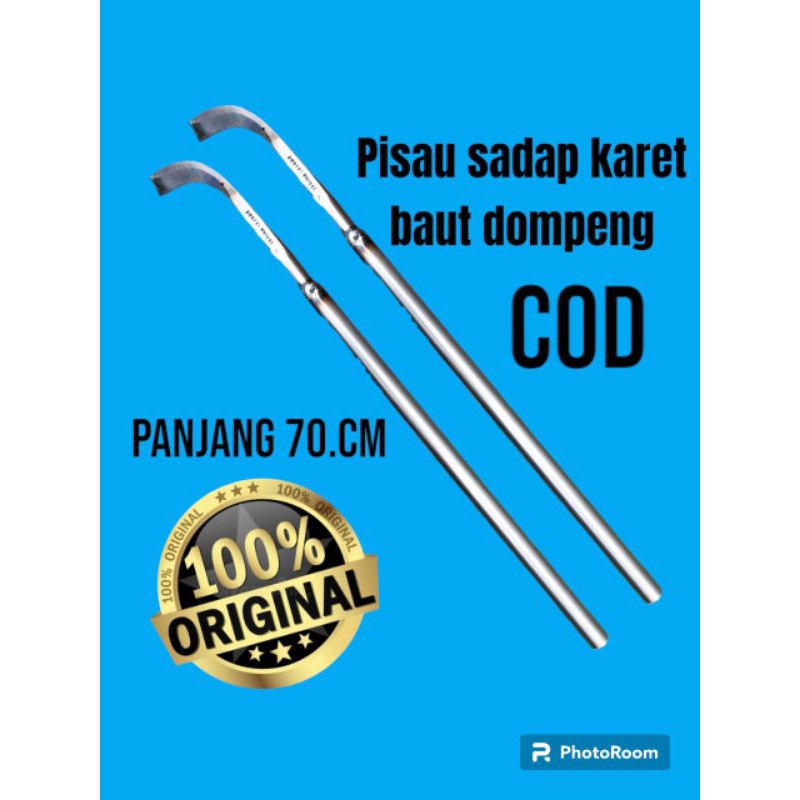 Jual PISAU SADAP KARET BAUT DOMPENG PANJANG 70.CM | Shopee Indonesia