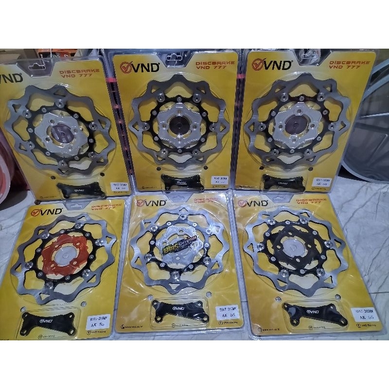 Jual DISC/PIRINGAN/CAKRAM VND AK55 MODEL GALVER UKURAN 260MM PLES ...