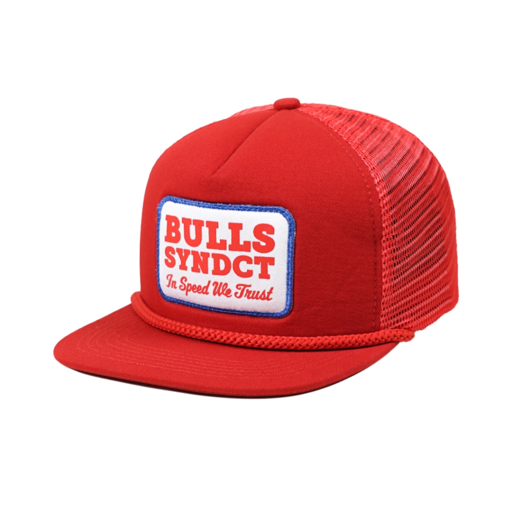 Jual BULLS SYNDICATE Hat Athens Red | Shopee Indonesia