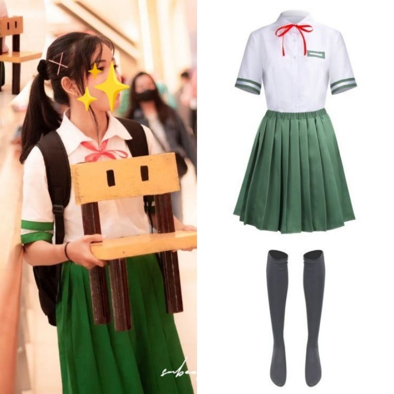 Jual Fullset Kostum Suzume No Tojimari Suzume Iwato Cosplay | Shopee ...
