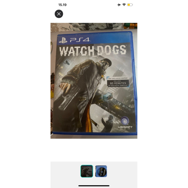 Jual kaset PS4 watch dogs | Shopee Indonesia