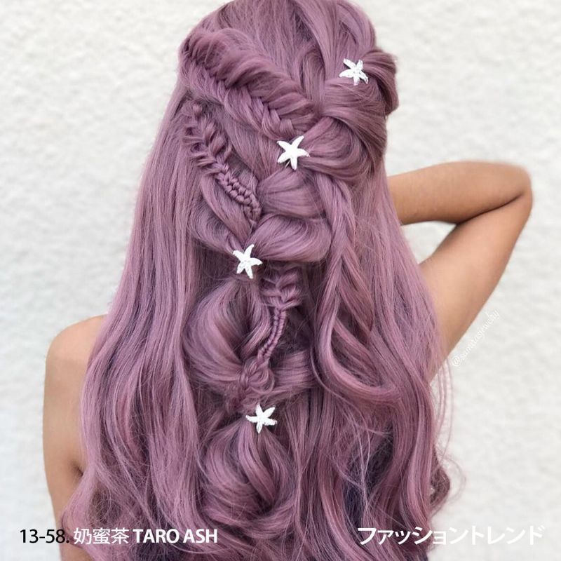 Jual Pewarna Rambut CHAOBEN Taro Ash 1358 - Japan hair color cream ...