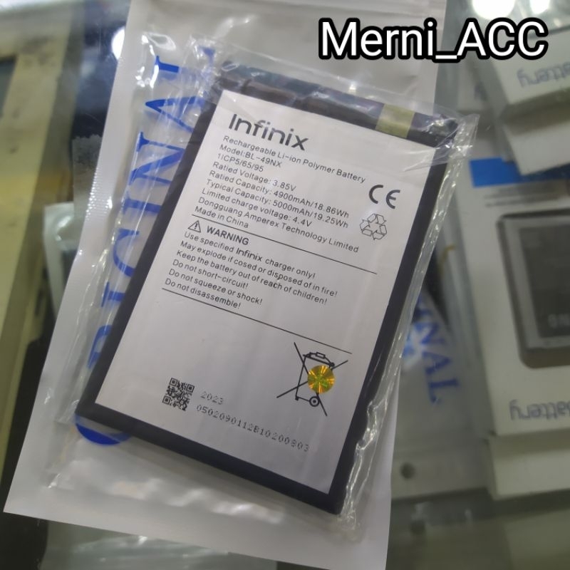 Jual Battery Baterai Infinix Smart 7 X6515 Bateray BL-49NX BL49NX ...