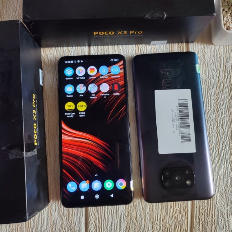 Jual POCO X3 PRO RAM 8/256 6/128 GB ORIGINAL HP RESMI GARANSI TAM ...