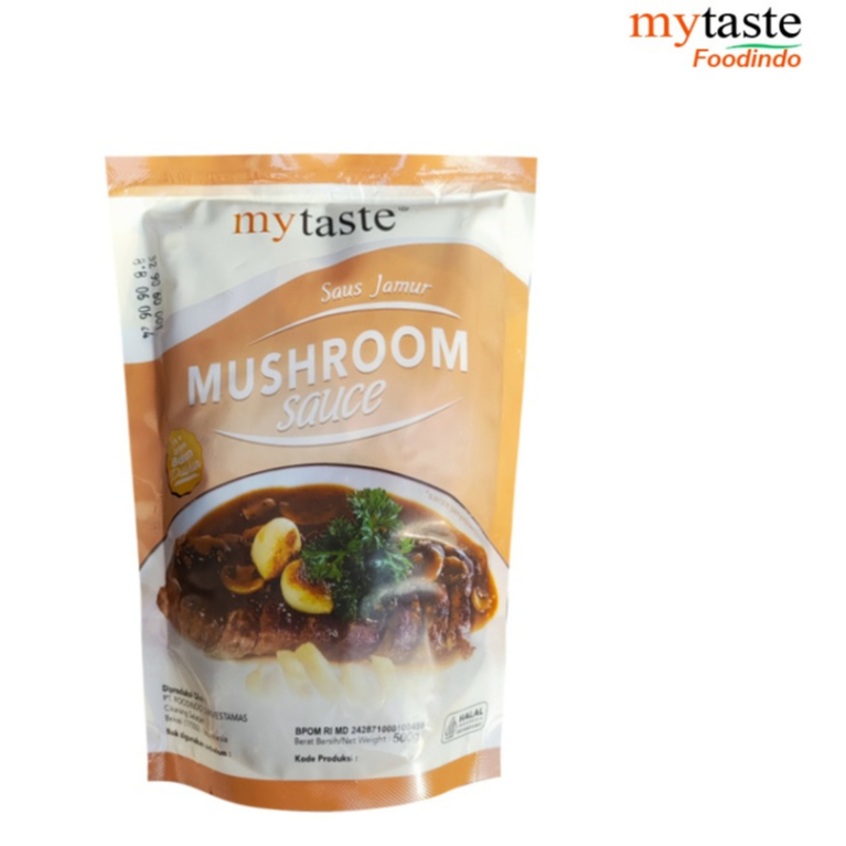 Jual Mytaste Mushroom Sauce / Saus Jamur 500 gr | Shopee Indonesia