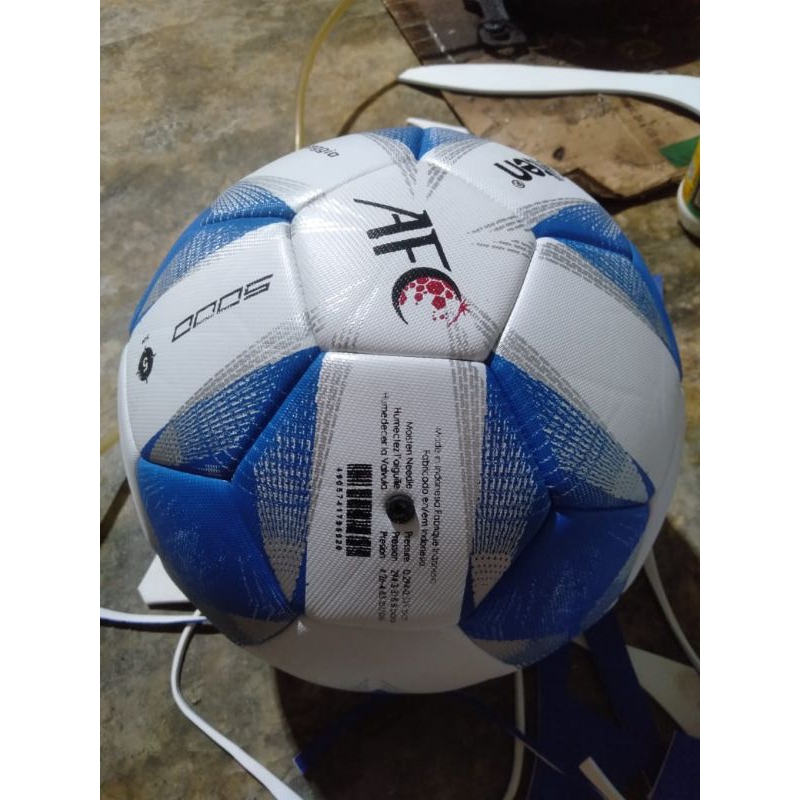 Jual BOLA SEPAK SIZE5 BOLA KAKI MOLTEN AFC PREMIUM GRATIS PENTIL DAN JARING | Shopee Indonesia