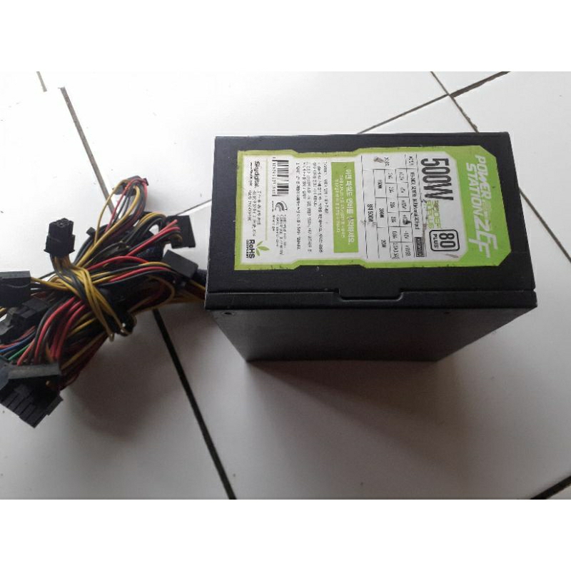 Jual Power Supply PSU Pure Powerex 500W 80+ | Shopee Indonesia