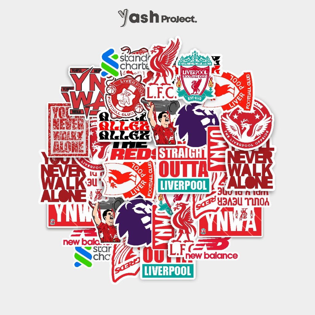 Jual STICKER PACK LIVERPOOL | STICKER DECORATION | DIECUT | Shopee ...