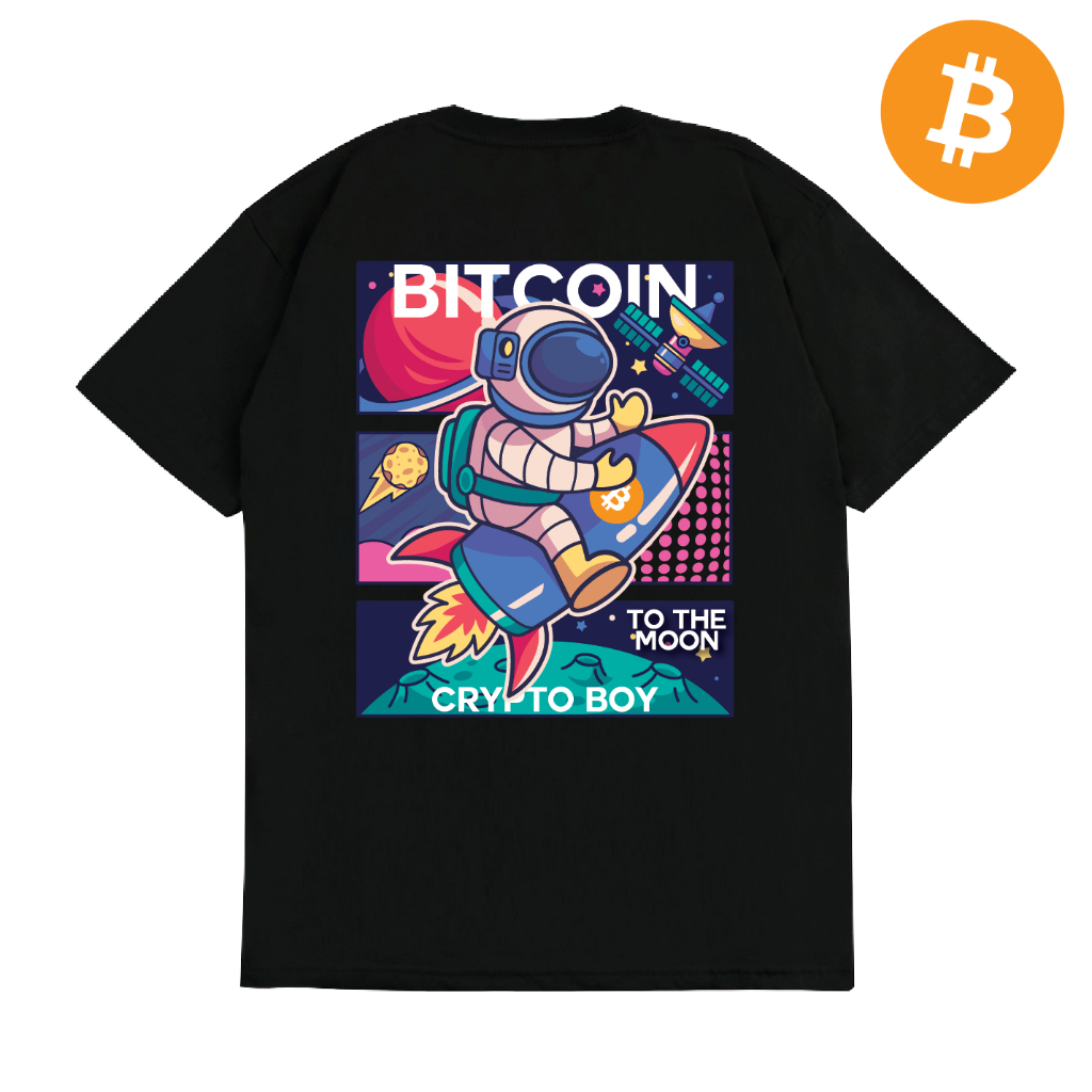 Jual Baju Kaos Bitcoin Crypto Boy - Baju Crypto Currency | Shopee Indonesia