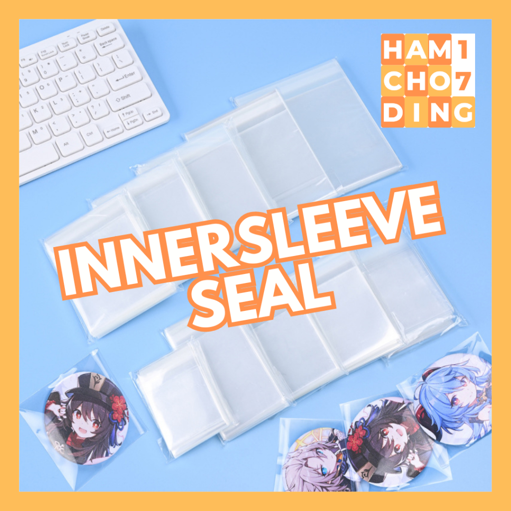 Jual Innersleeve Sealed/Seal Premium Card Sleeves 100 micron for ...