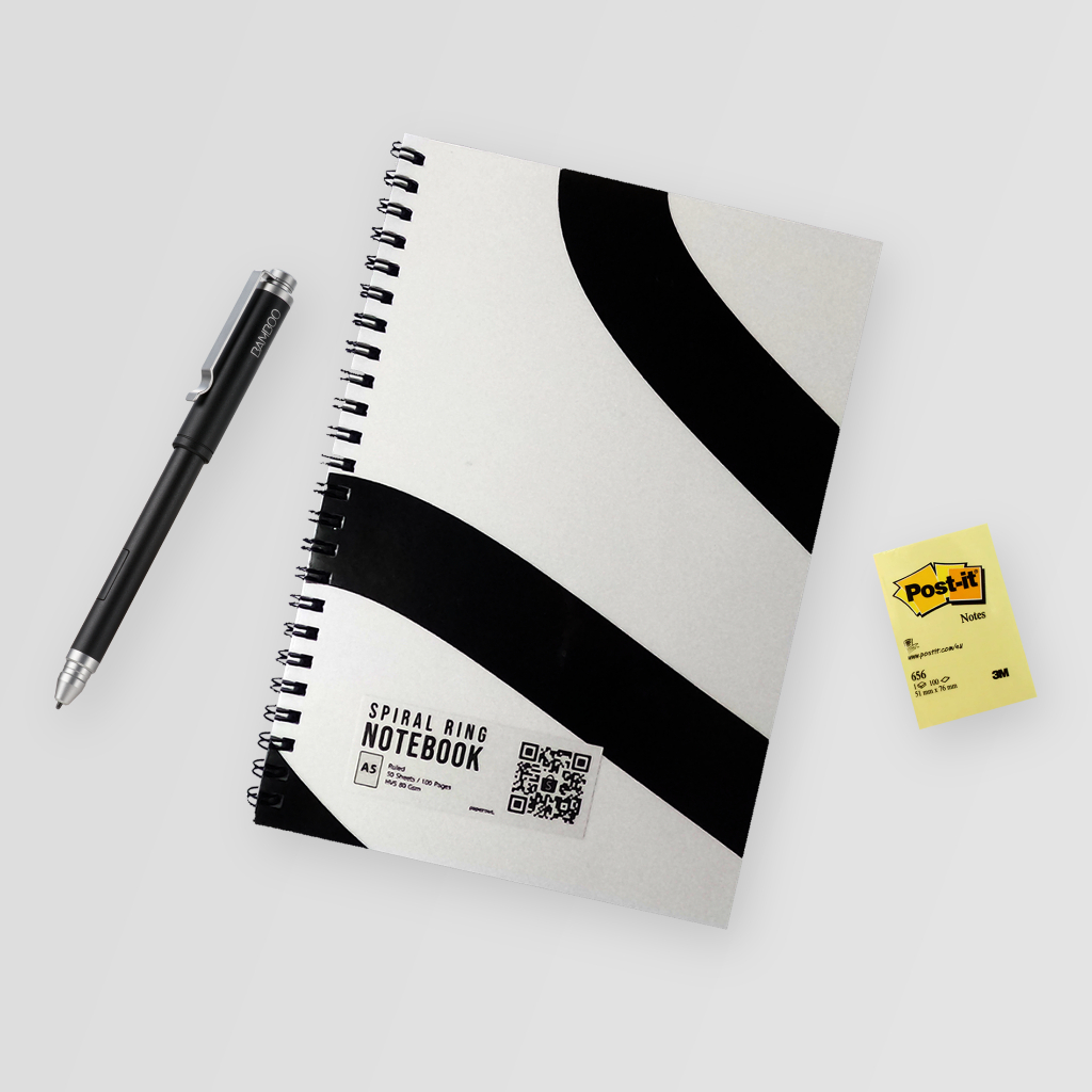 Jual Buku Tulis Catatan A5 Dotted, Plain, Ruled - Laminating Cover ...