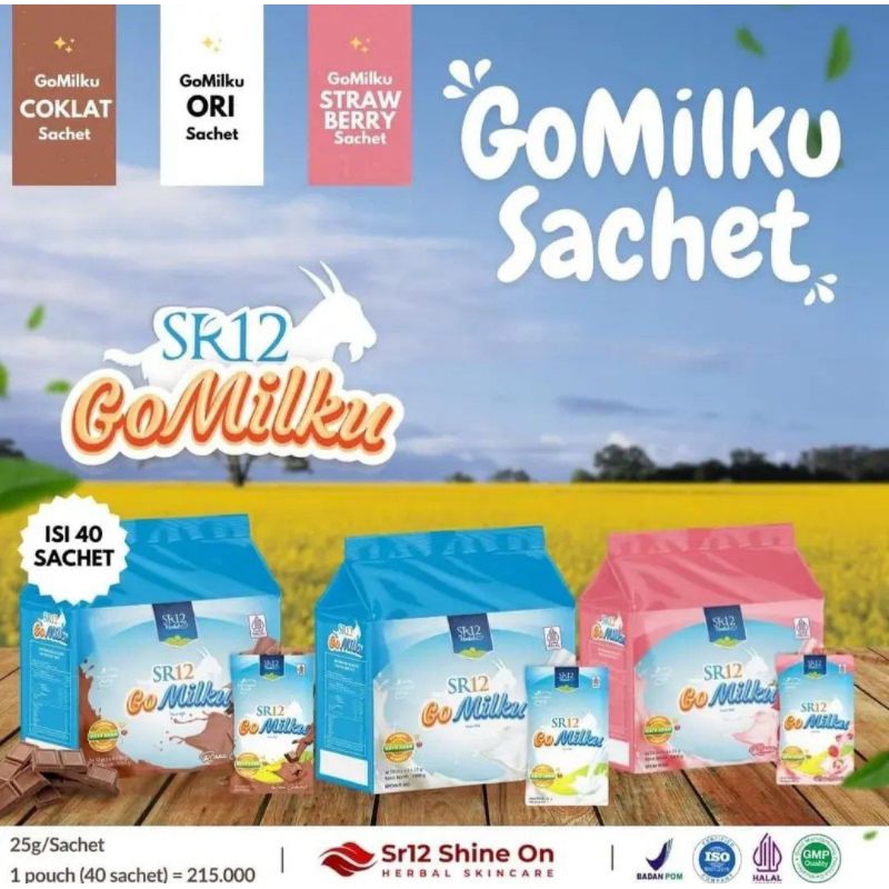 Jual Gomilku Sachet Go Milku SR12 Saset Kemasan Ekonomis 1Kg Mudah ...