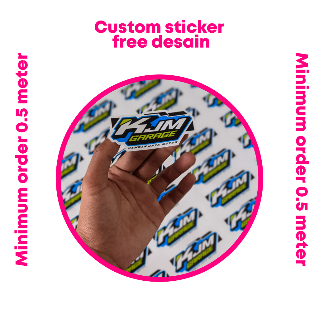 Jual custom sticker free desain UV HD print & cut tidak mudah luntur ... Jual custom sticker free desain UV HD print & cut tidak mudah luntur ...