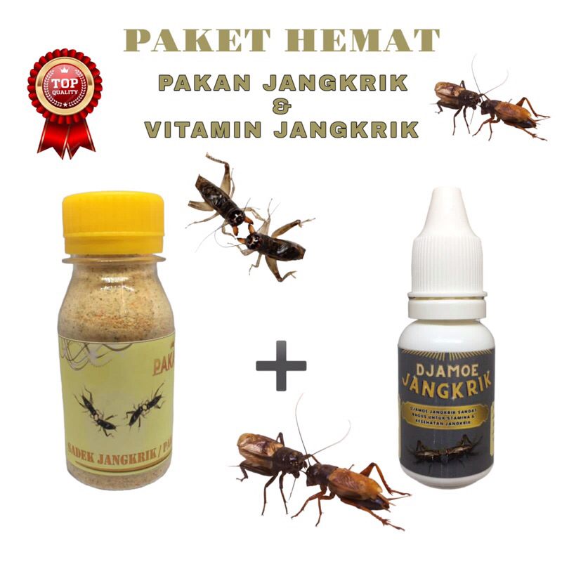 Jual Pakan Jangkrik dan Vitamin Jangkrik Fighter Menyuplai Nutrisi dan ...