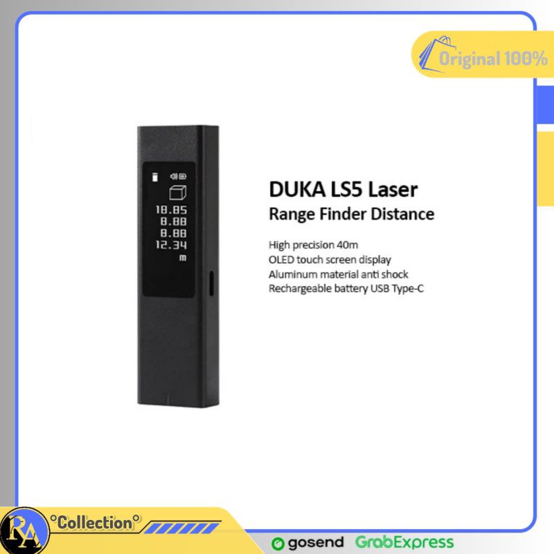 Jual Duka LS-5 Laser RangeFinder Meteran Digital | Shopee Indonesia