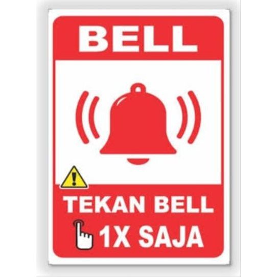 Jual PAPAN TANDA BELL UNTUK RUMAH BAHAN AKRILIK | Shopee Indonesia