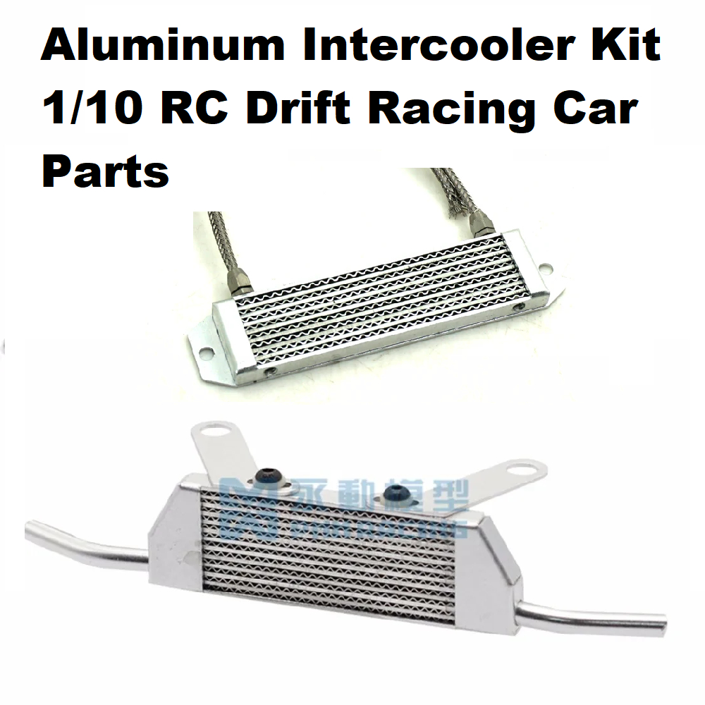 Jual Metal Upgrade Intercooler Radiator Kit 1/10 RC Drift Rally Car ...