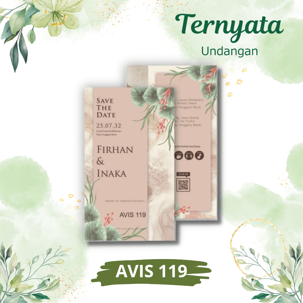 Jual Blangko undangan atau kertas undangan pernikahan bisa untuk khitan ...