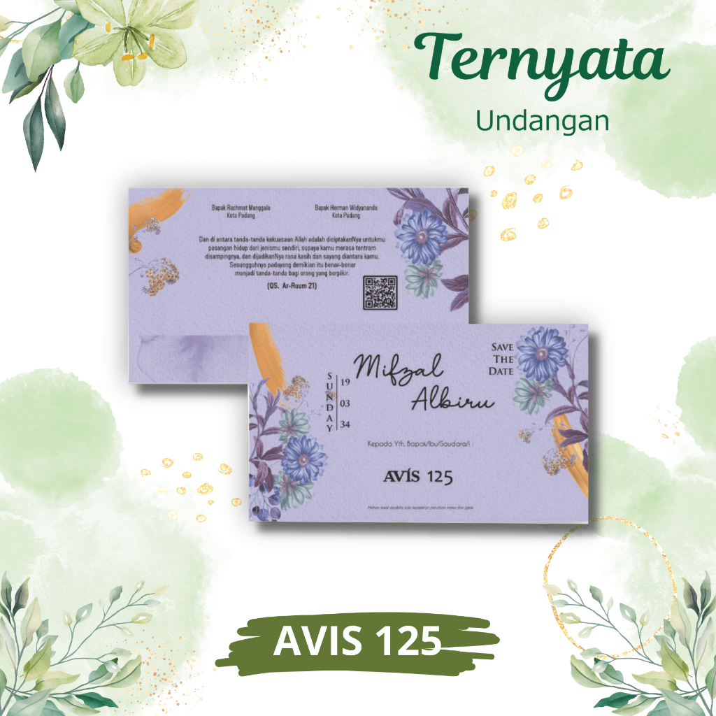 Jual Blangko undangan atau kertas undangan pernikahan bisa untuk khitan ...