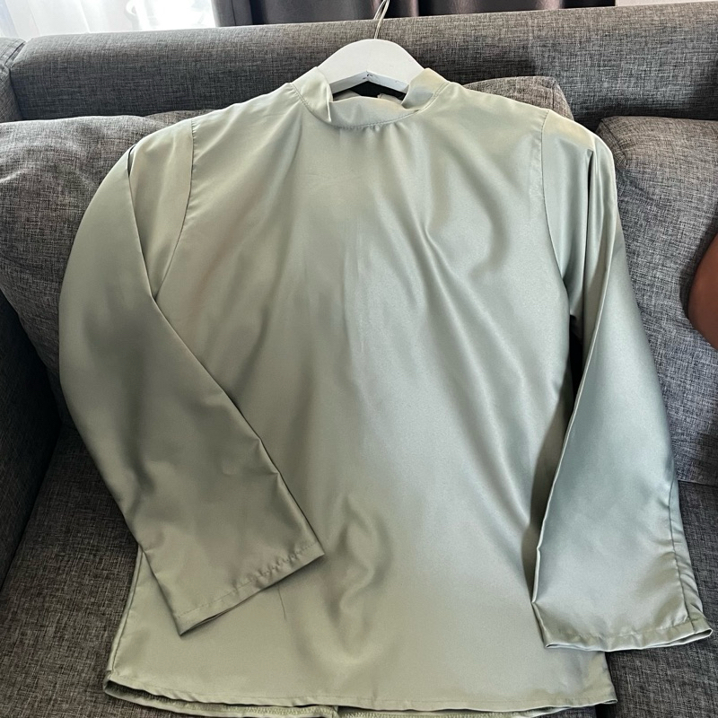 Jual INNER SATIN / INNER SATIN TURTLENECK / INNER SATIN BLOUSE ...