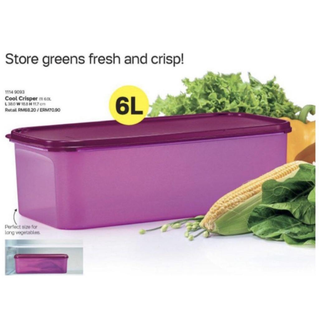 Jual Tupperware Cool Crisper 6L Modular Crisper BTS | Shopee Indonesia
