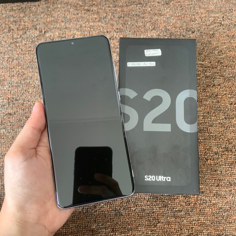 Jual Samsung Galaxy S20 Ultra 4G Ram 8/128 (cloud blue) | Shopee Indonesia