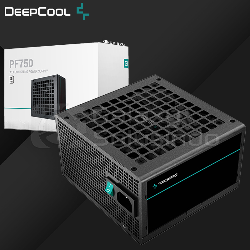 Jual DeepCool PF750 750Watt 80 Plus White All Flat Cable - Power Supply ...