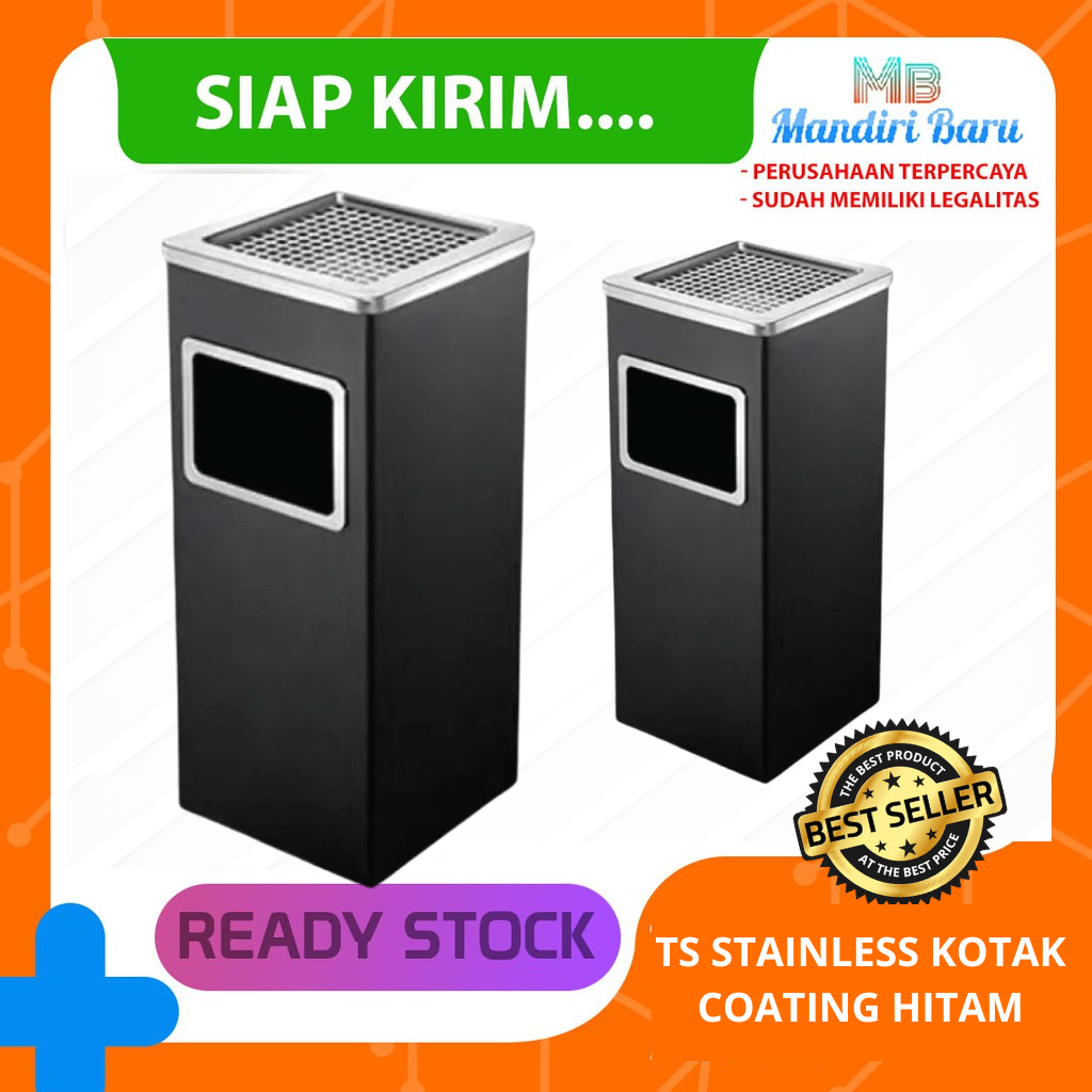 Jual TONG SAMPAH STAINLESS ASBAK KOTAK HITAM | Shopee Indonesia Jual TONG SAMPAH STAINLESS ASBAK KOTAK HITAM | Shopee Indonesia