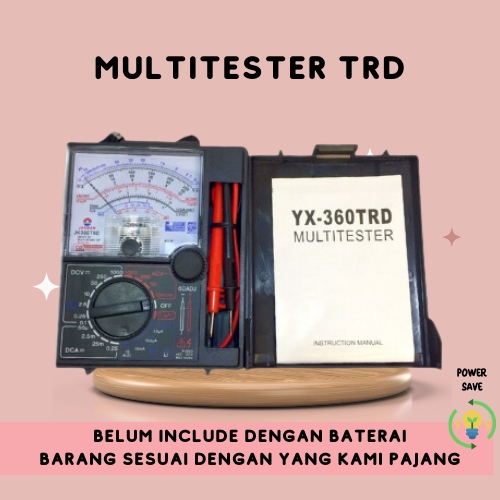 Jual MULTITESTER BESAR 360TRD/MULTITESTER TRD/AVO METER SMART | Shopee ...