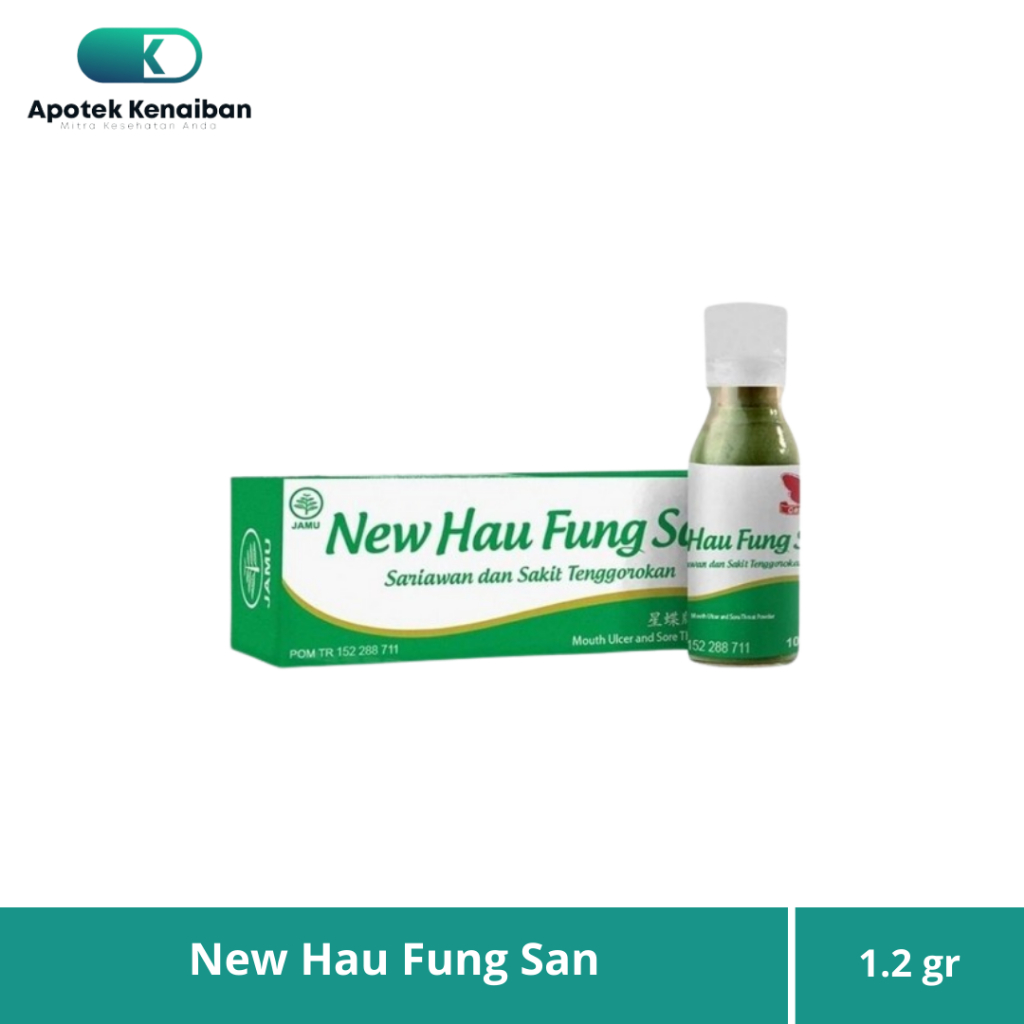 Jual NEW HAU FUNG SAN / OBAT SARIAWAN & SAKIT TENGGOROKAN | Shopee ...