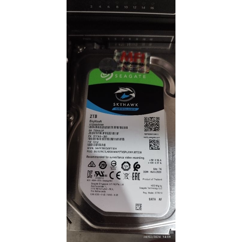 Jual hardisk seagate skyhawk 2tb | Shopee Indonesia