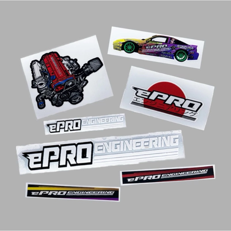 Jual Stiker Premium ePRO Engineering Anti Air | Shopee Indonesia
