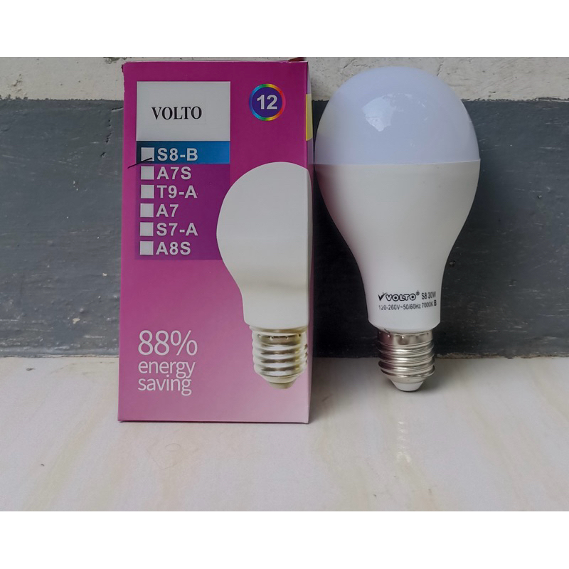 Jual lampu led volto bulb/bulat 30 watt | Shopee Indonesia