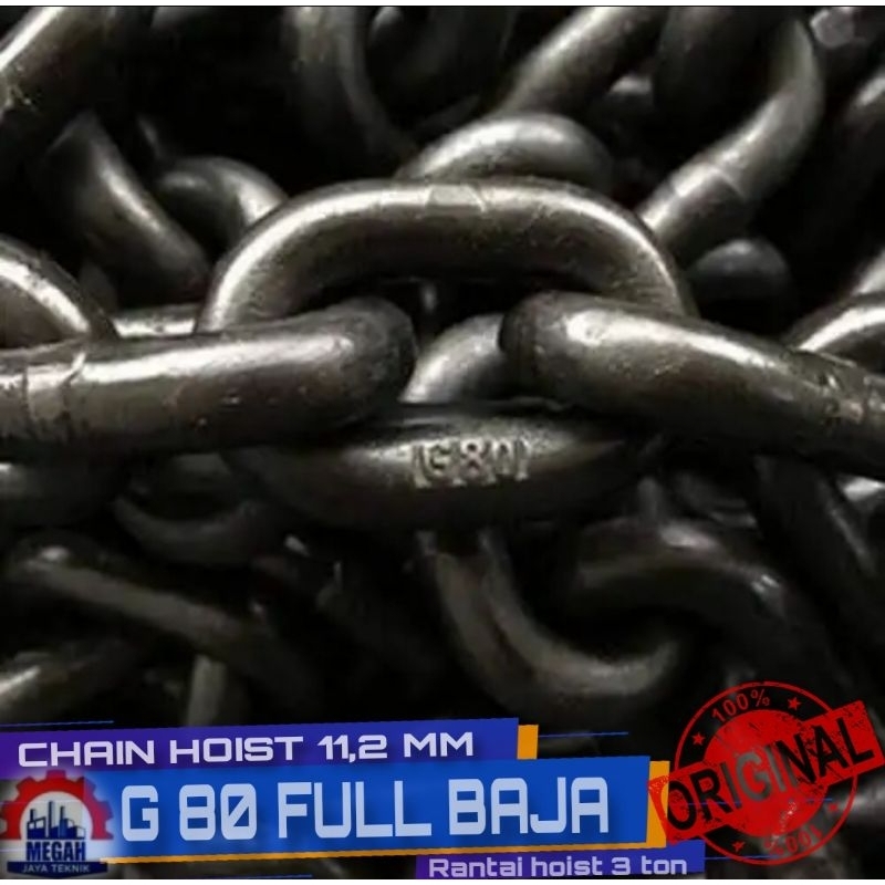 Jual RANTAI/CHAIN HOIST 3 TON (ASLI BAJA) | Shopee Indonesia