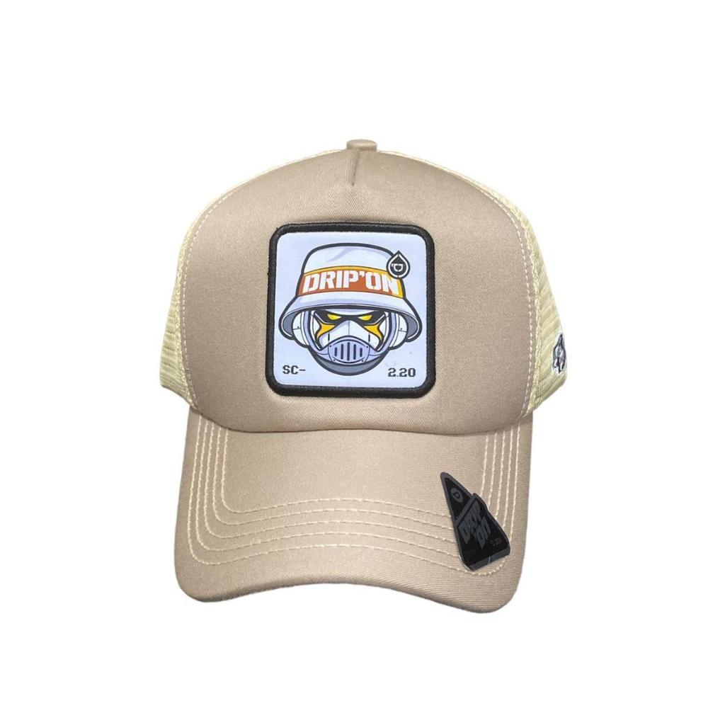 Jual DRIP'ON TOPI TRUCKER HAT CAPS TRIANGLE TOPI PRIA JARING GREY ...