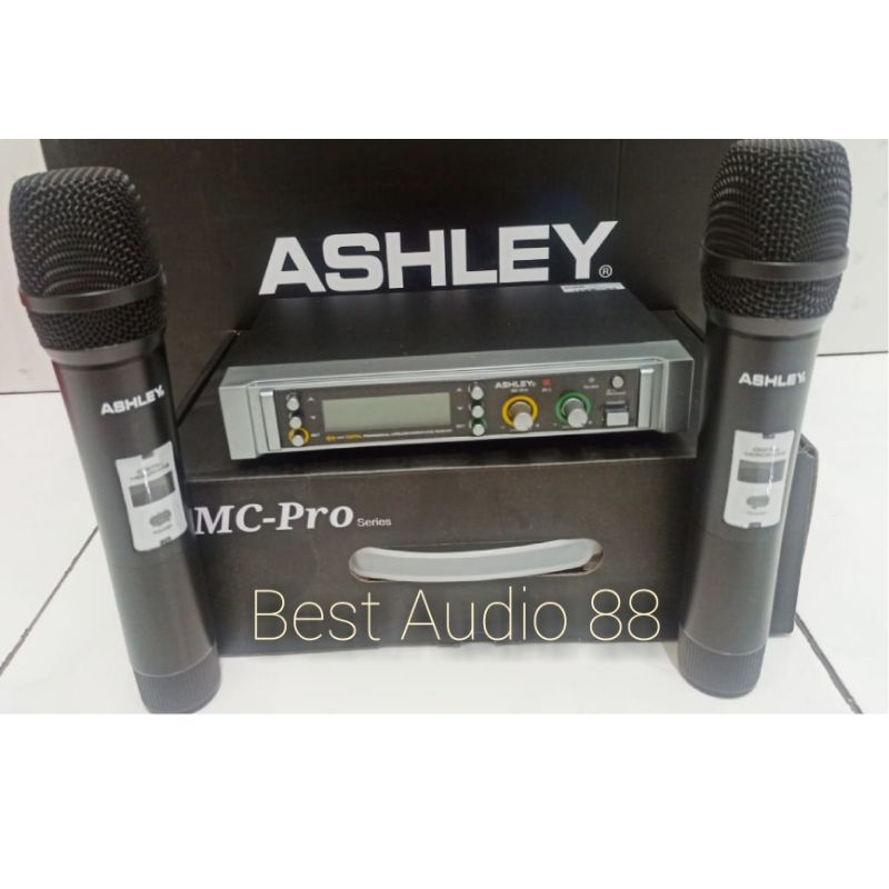 Jual Mik microphone Wirless Ashley MC pro | Shopee Indonesia