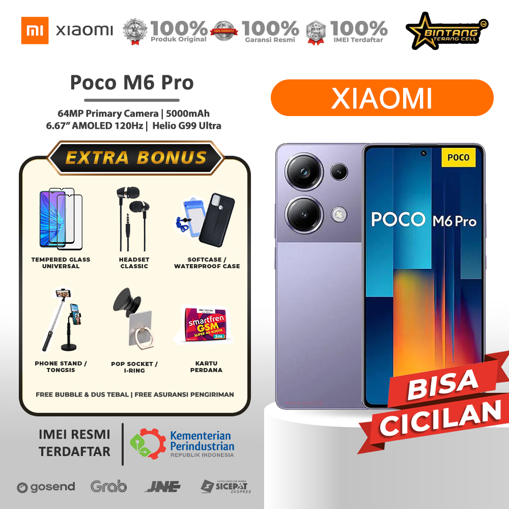 Jual Xiaomi poco m7pro 5G ram 8/256gb - Poco M6pro ram 8/256 M4pro ...