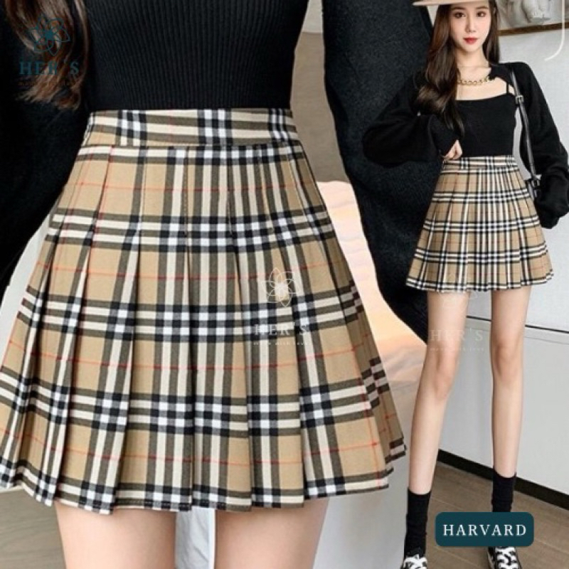 Jual Her's - Queen Plaid Mini Skirt - Tartan Skirt - Rok Tartan - Rok ...