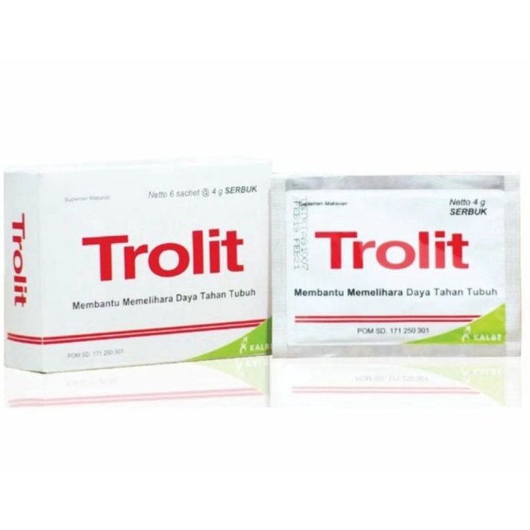 Jual Serba diskon Trolit Box Isi 6 Sachet | Shopee Indonesia
