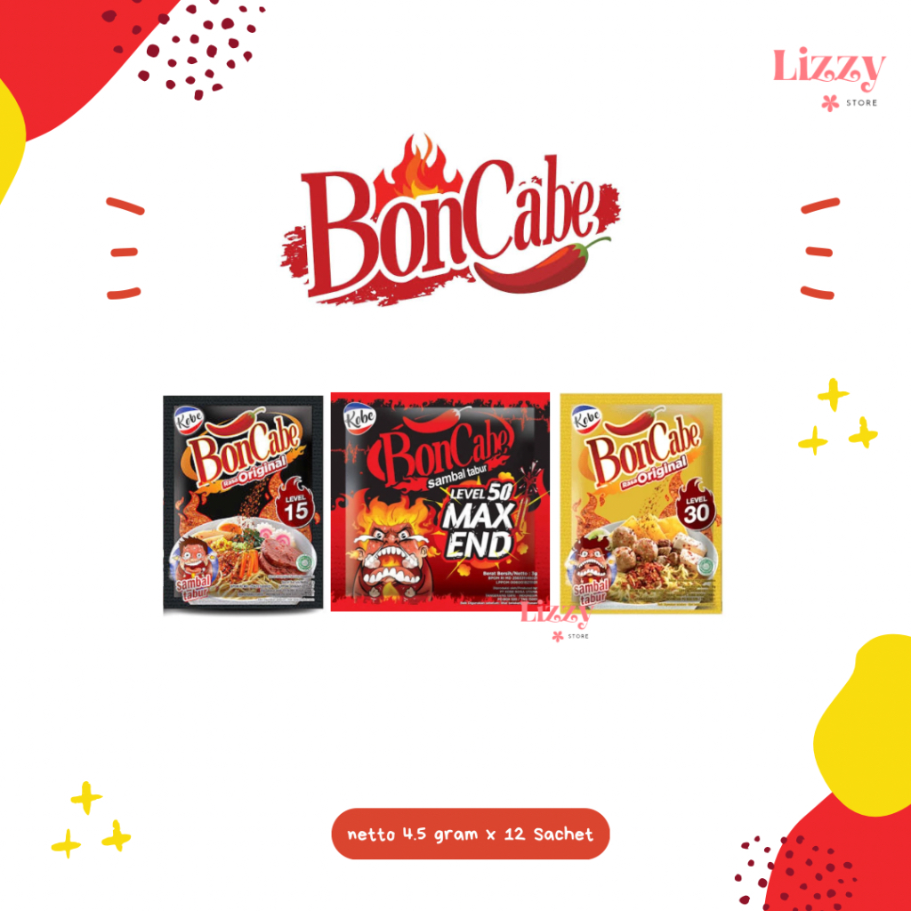 Jual Bon Cabe Tabur Kemasan Renceng 12 Sachet | Shopee Indonesia